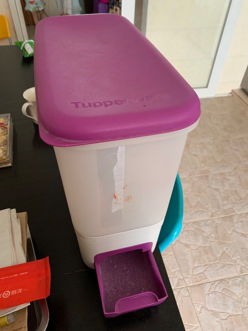 Tupperware rice dispenser, Furniture & Home Living, Kitchenware ...