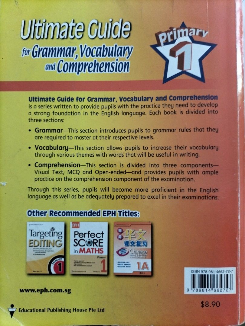 Ultimate Guide for Grammer, Vocabulary and Comprehension, Hobbies ...