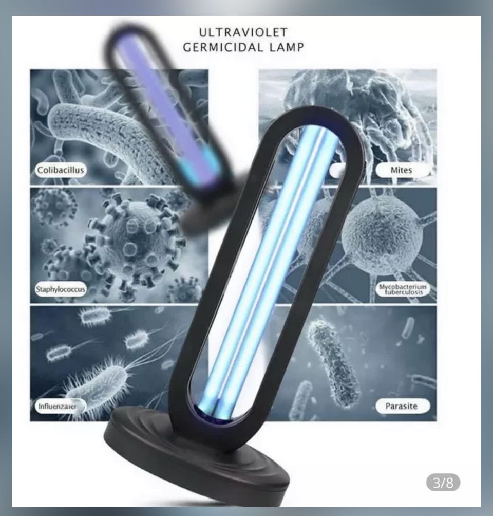 UV Light Sterilizer Germicidal Lamp, 美容＆化妝品, 健康及美容 - 衛生健康 - Carousell