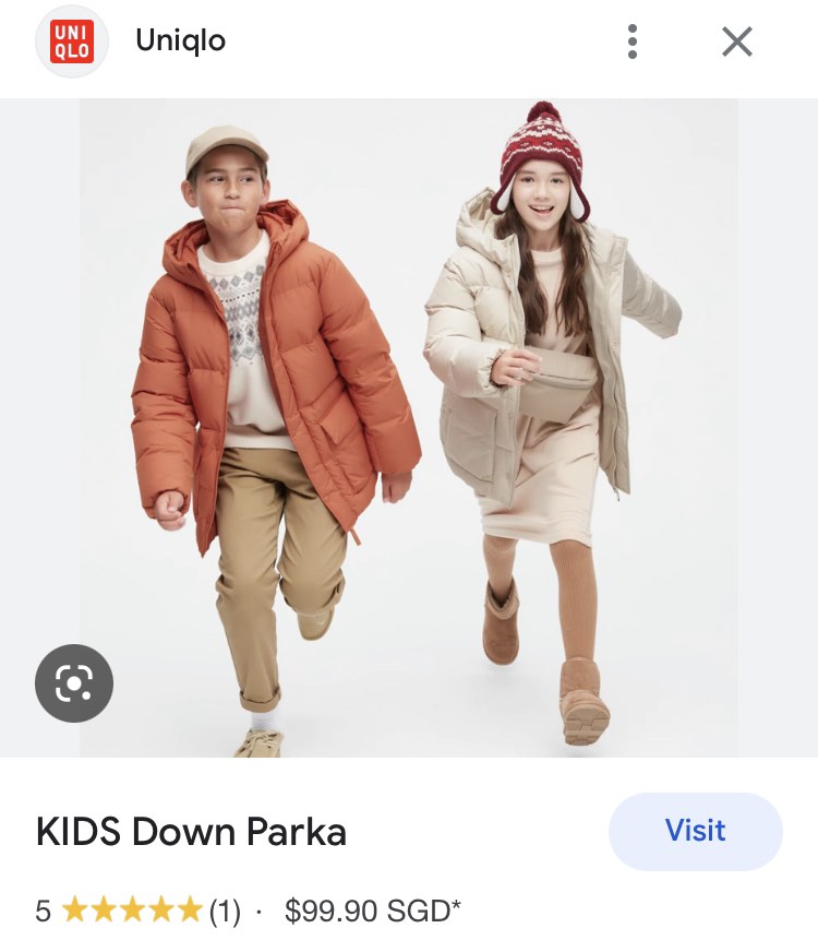 Uniqlo Down Jacket 110 yellow, Babies & Kids, Babies & Kids Fashion on Carousell