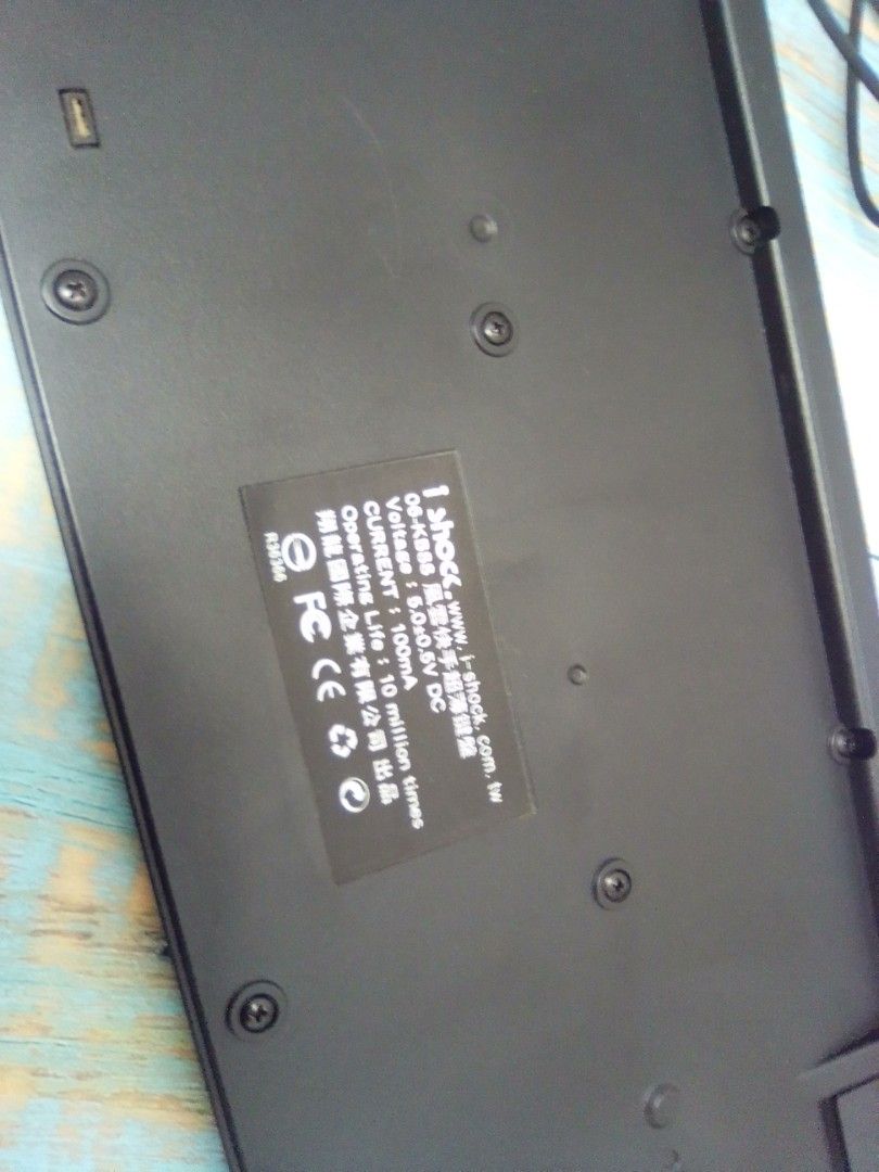 🔥鍵盤 USB Keyboard i-shock 06-KB88, 電腦及科技產品, 電腦周邊產品, 電腦鍵盤及相關產品在旋轉拍賣