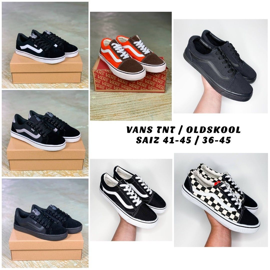 Vana tnt / oldskool (saiz 36-45), Men's Fashion, Footwear, Sneakers on ...