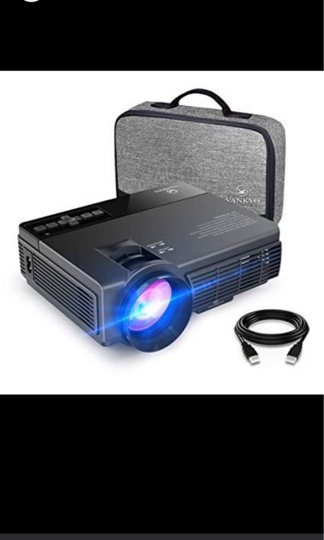 vankyo Leisure 3 (Upgraded Version) 2400 Lux LED Portable Projector ...