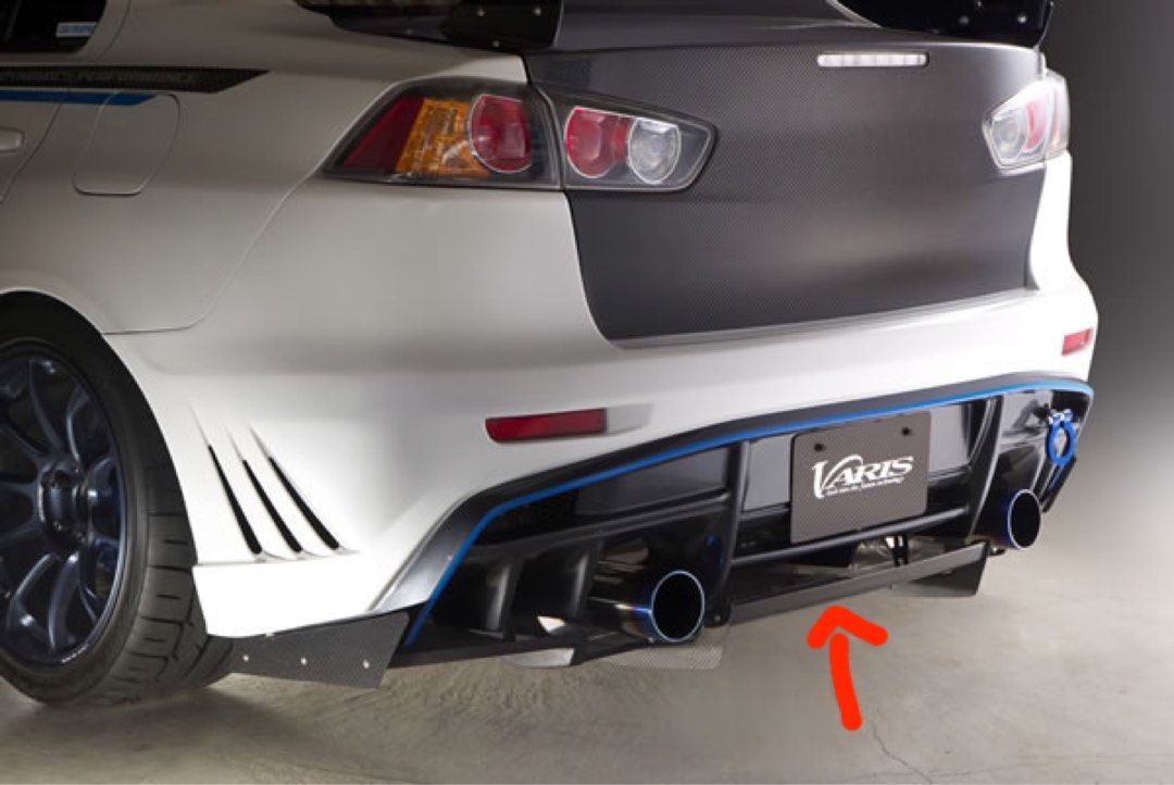 Varis rear diffuser. FRP., Car Accessories, Accessories on Carousell