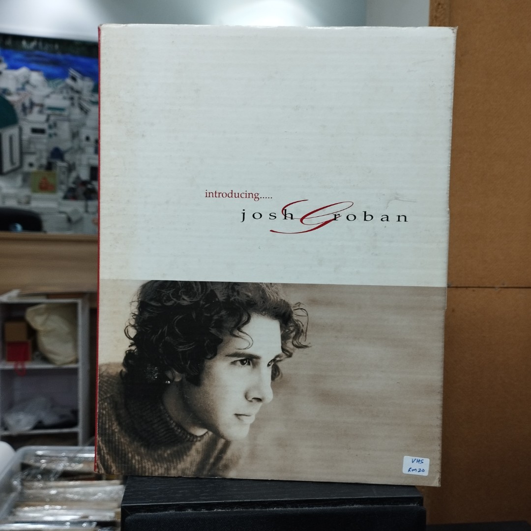 (VHS) introducing..... Josh Groban, Hobbies & Toys, Music & Media, CDs & DVDs on Carousell