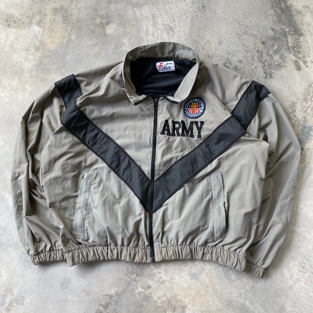 Vintage army fpu windbreaker, Men's Fashion, Activewear on Carousell