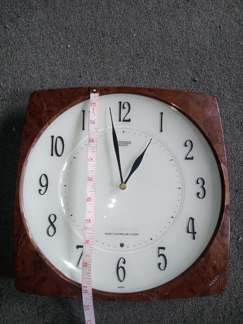 Vintage citizen radio controlled&Quartz w.clock(untested), Furniture ...