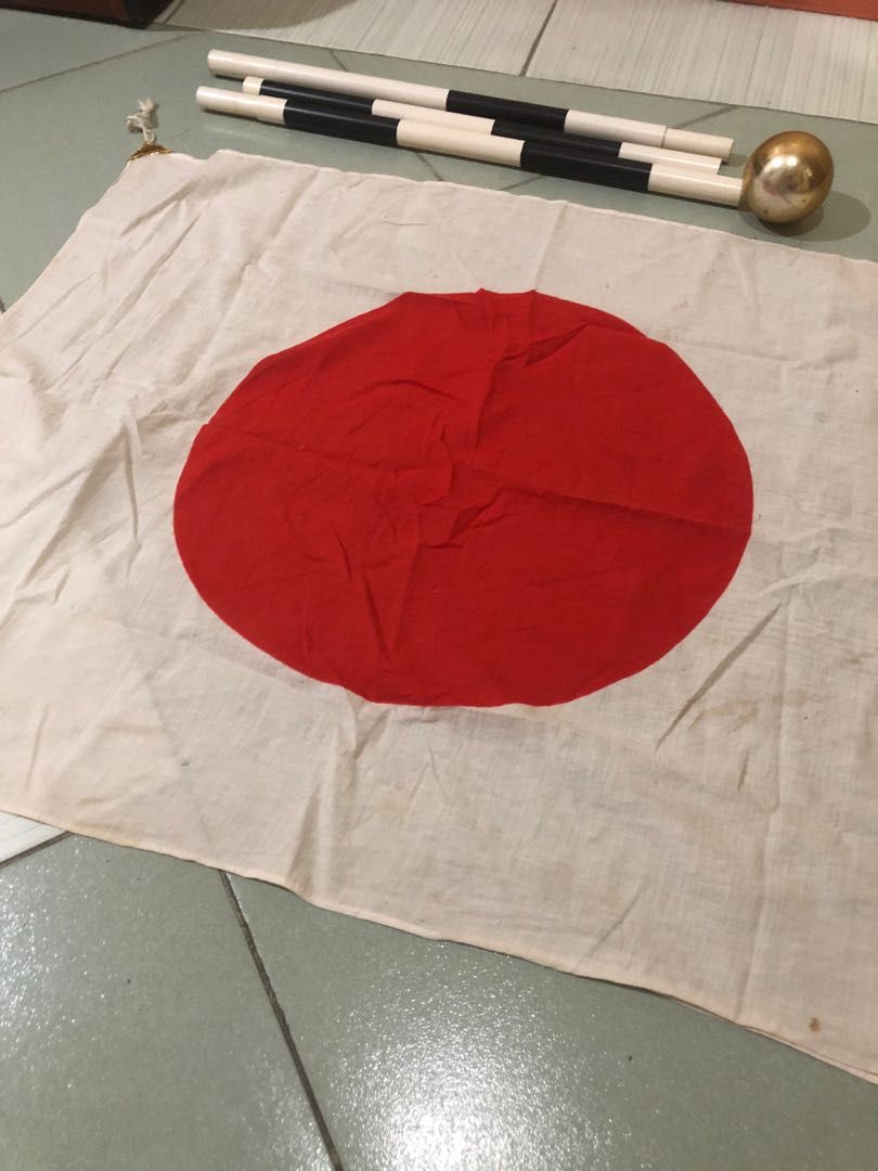 Vintage old large Japanese flag, Hobbies & Toys, Memorabilia ...