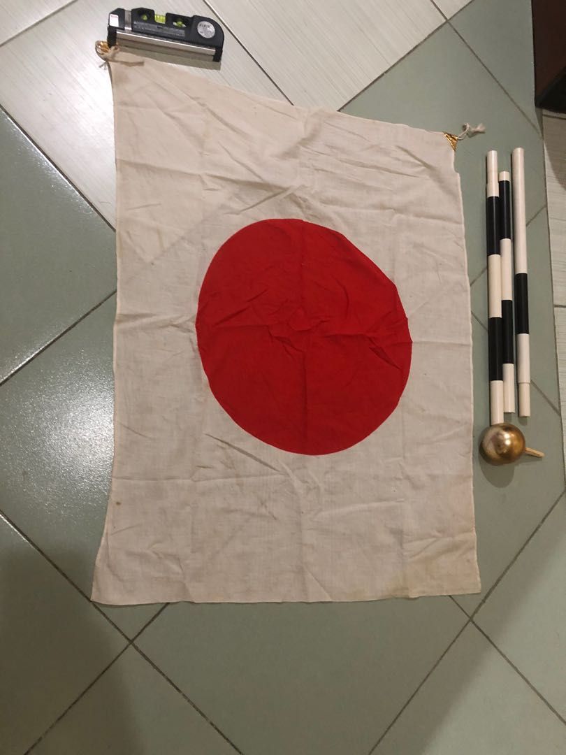Vintage old large Japanese flag, Hobbies & Toys, Memorabilia ...