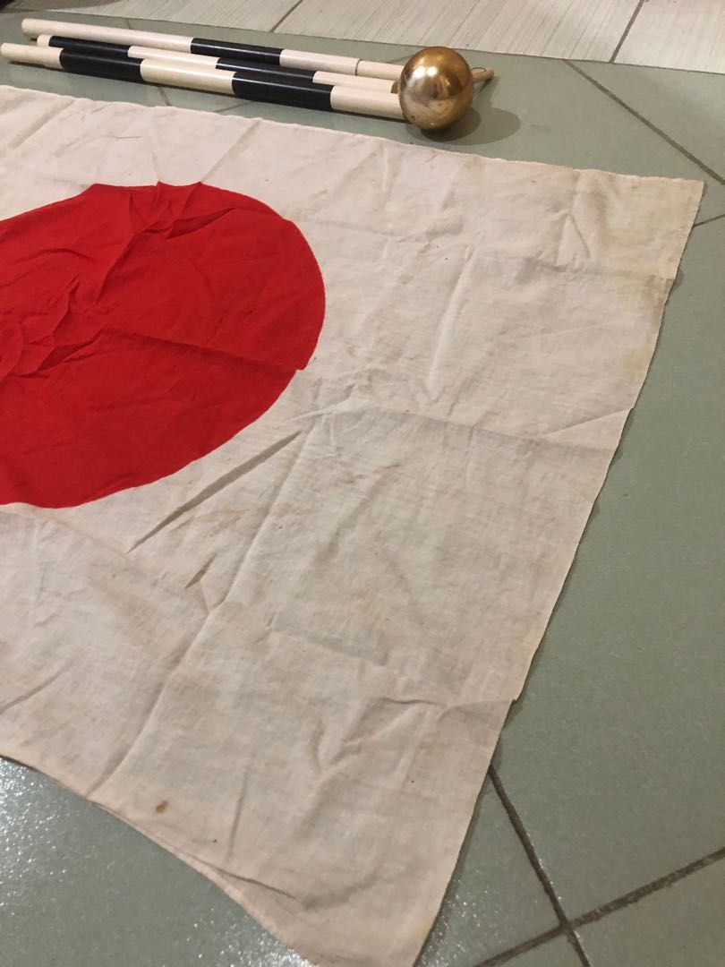 Vintage old large Japanese flag, Hobbies & Toys, Memorabilia ...