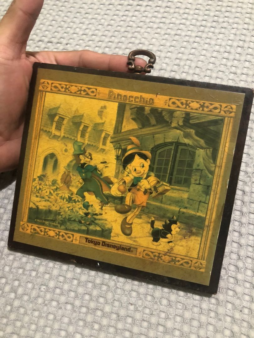 Vintage Pinocchio wall art display, Hobbies & Toys, Memorabilia ...