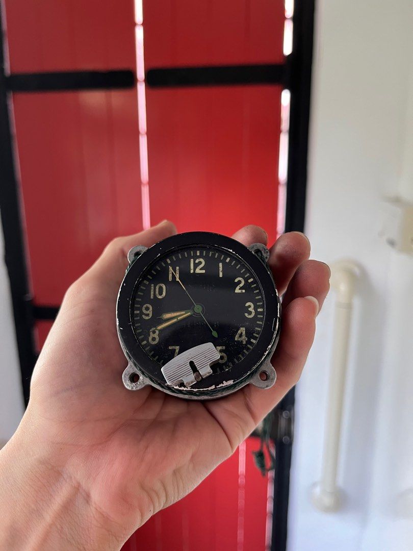 Vintage Russian tank clock T-34, Luxury, Watches on Carousell