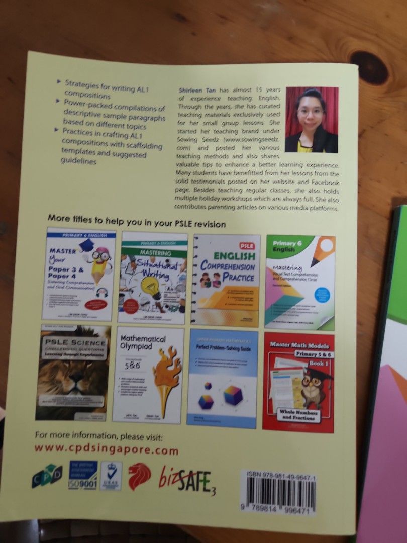 Writing AL1 PSLE Compositions by Shirleen Tan, Hobbies & Toys, Books ...