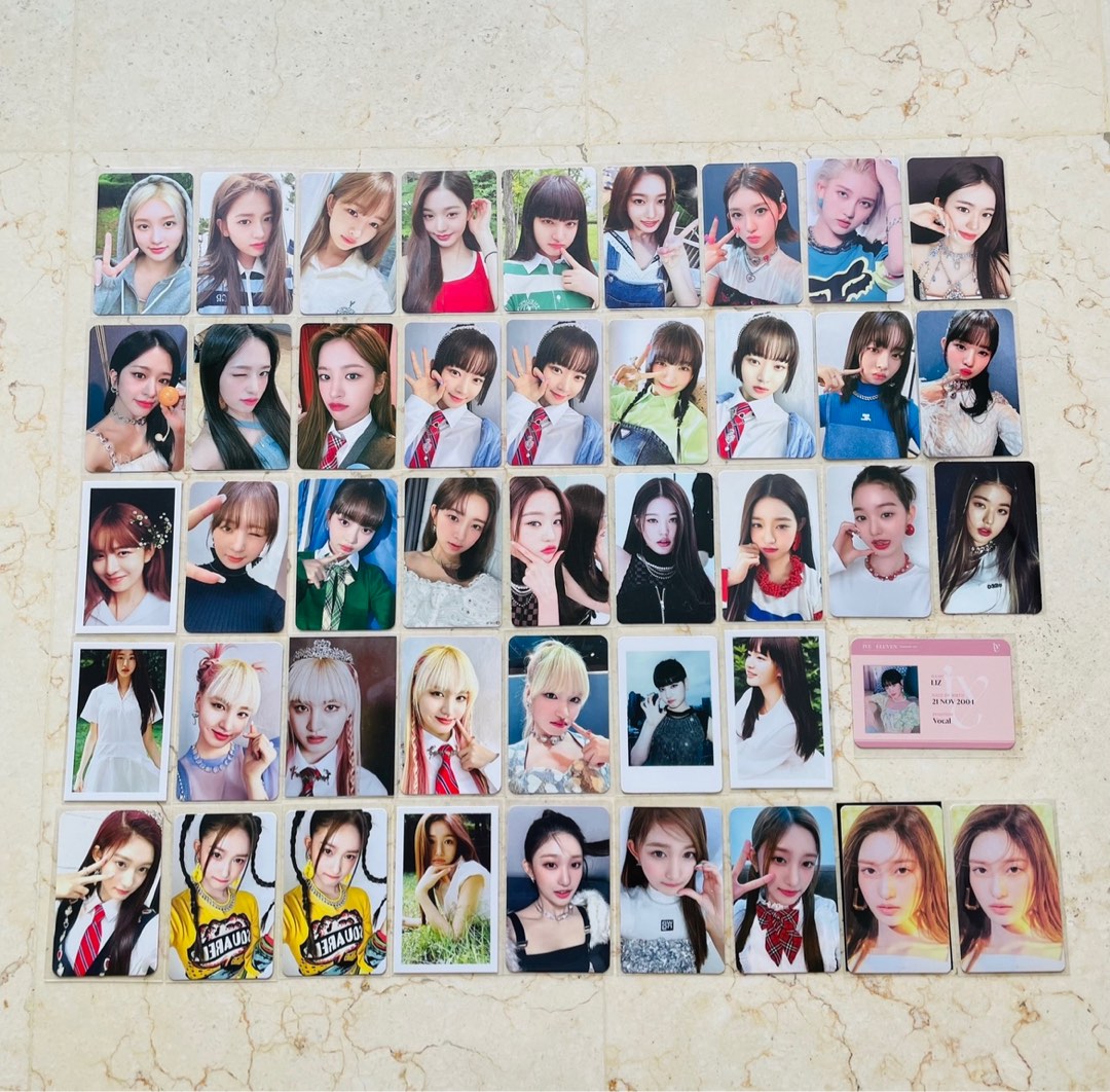 WTS/WTT IVE PCS FROM ELEVEN, LOVE DIVE, AFTER LIKE (gaeul yujin rei wonyoung liz leeseo ...