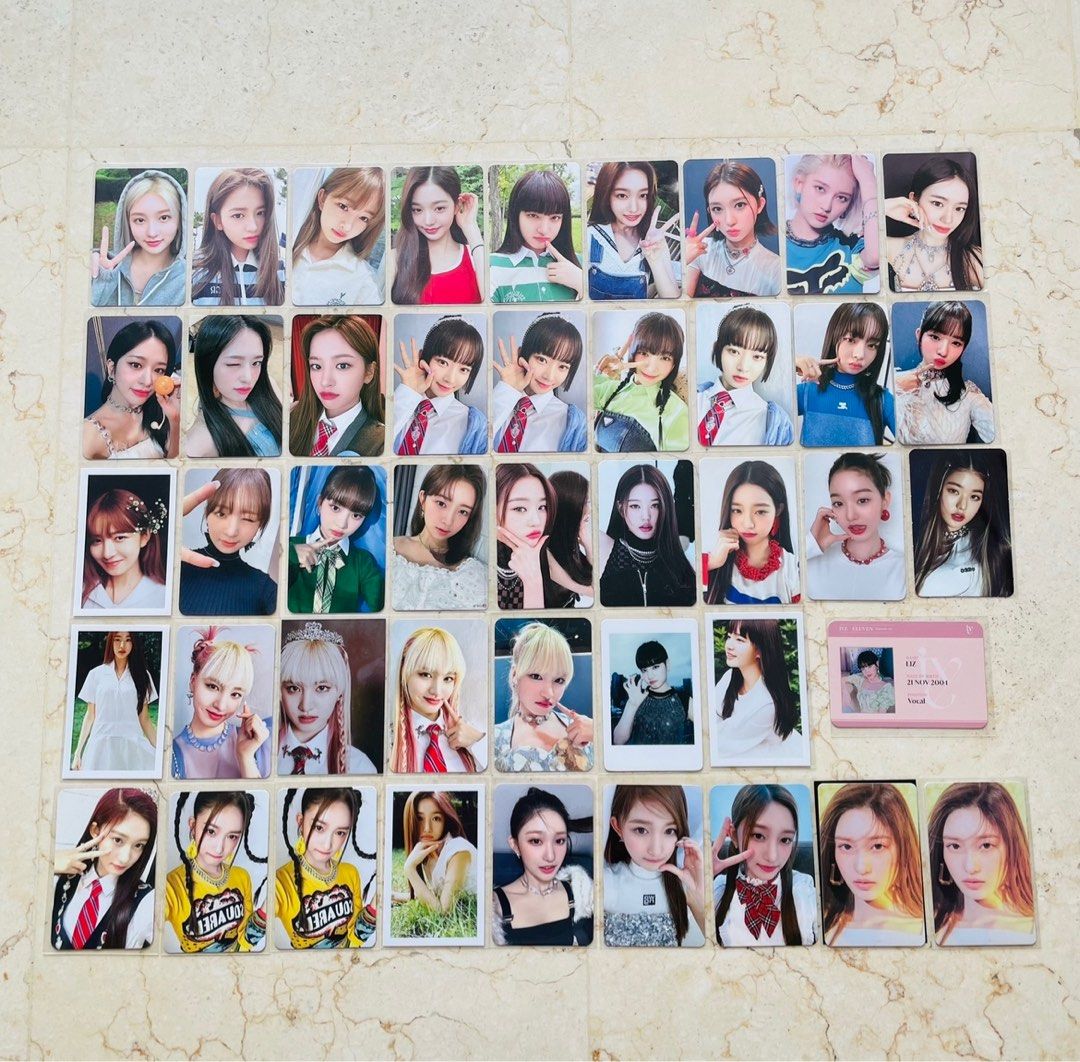 WTS/WTT IVE PCS FROM ELEVEN, LOVE DIVE, AFTER LIKE (gaeul yujin rei wonyoung liz leeseo ...