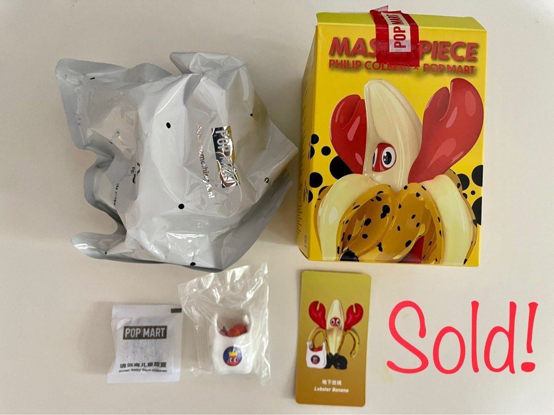 WTS/WTT PHILIP COLBERT X POP MART LOBSTER LAND/MASTERPIECE COLLECTIONS ...