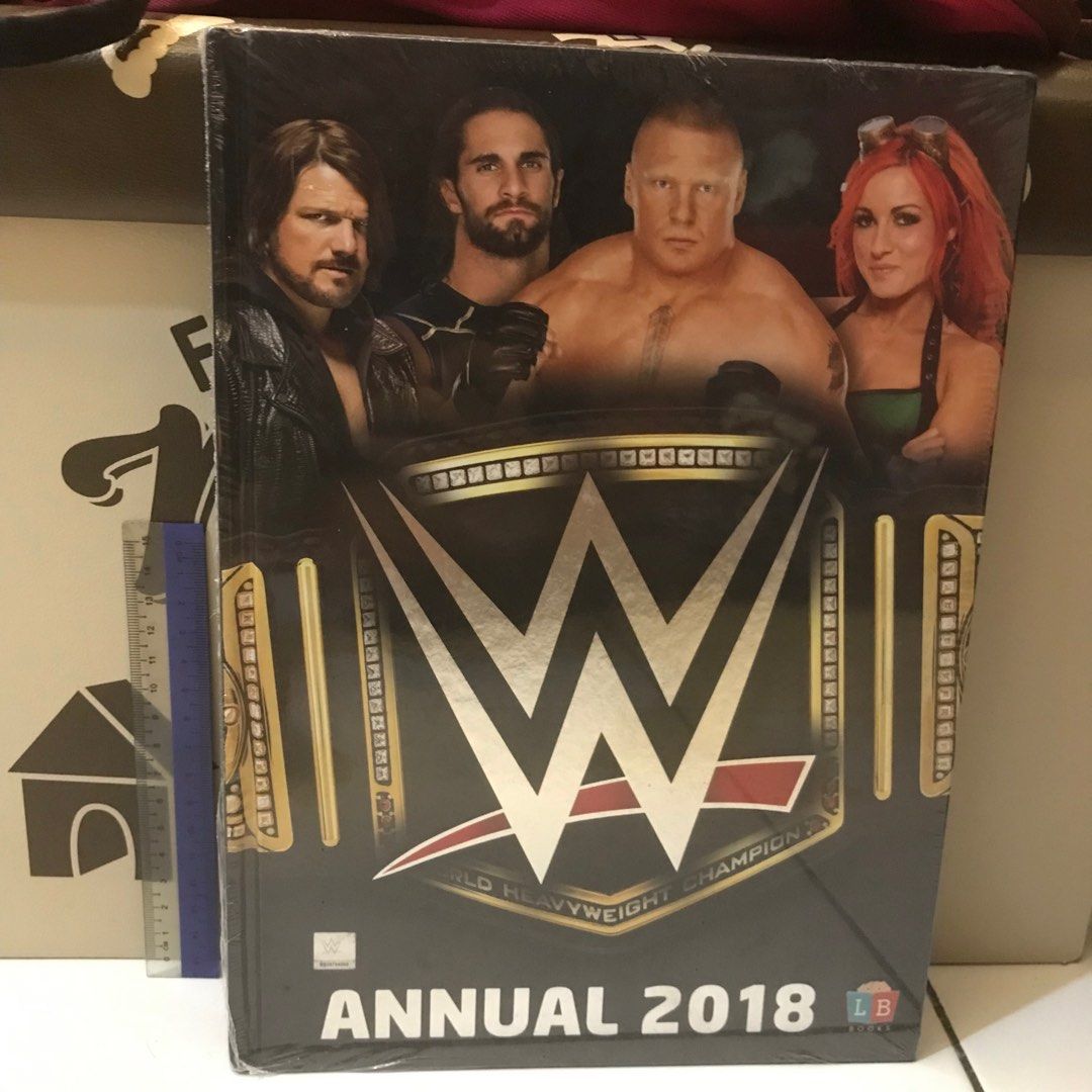 WWE Annual 2018 by LB Books, Hobbies & Toys, Collectibles & Memorabilia ...