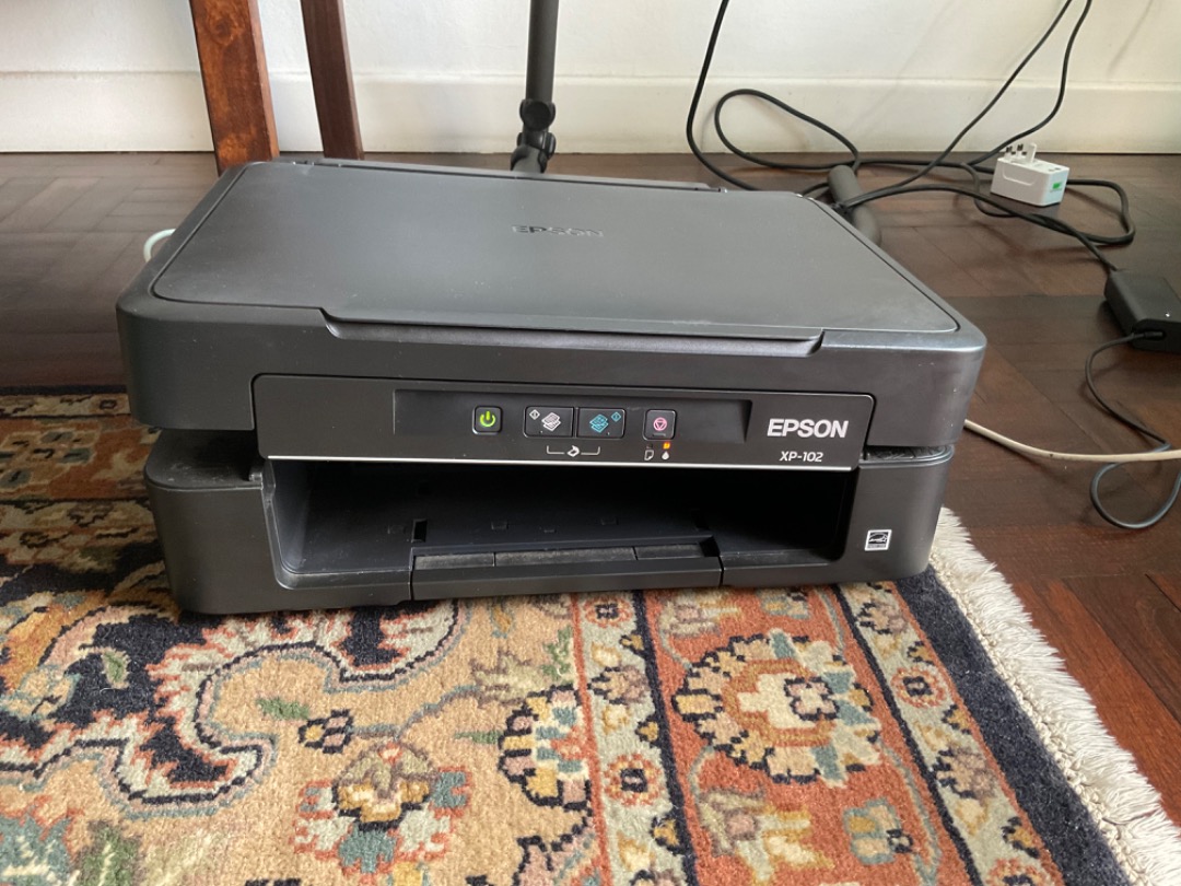 XP-102 printer / Scanner + 4 free cartridge, Computers & Tech, Printers ...