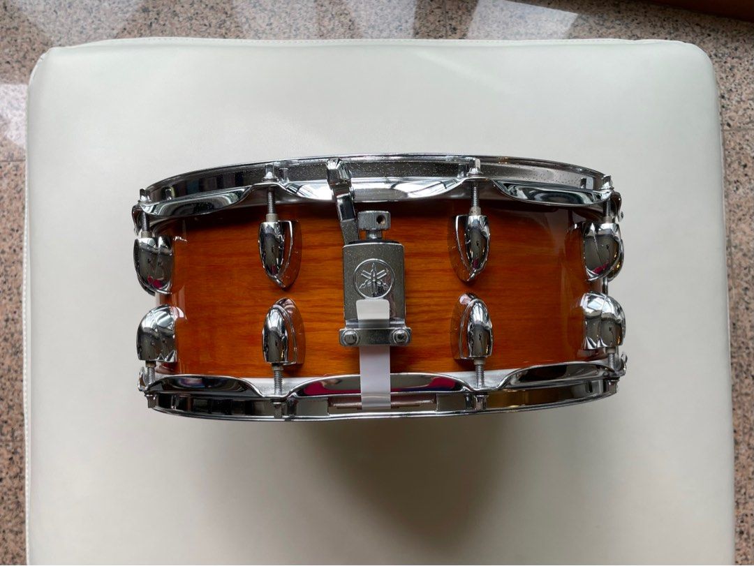Yamaha Oak Custom snare drum | York Honey | 14x5.5, Hobbies & Toys ...