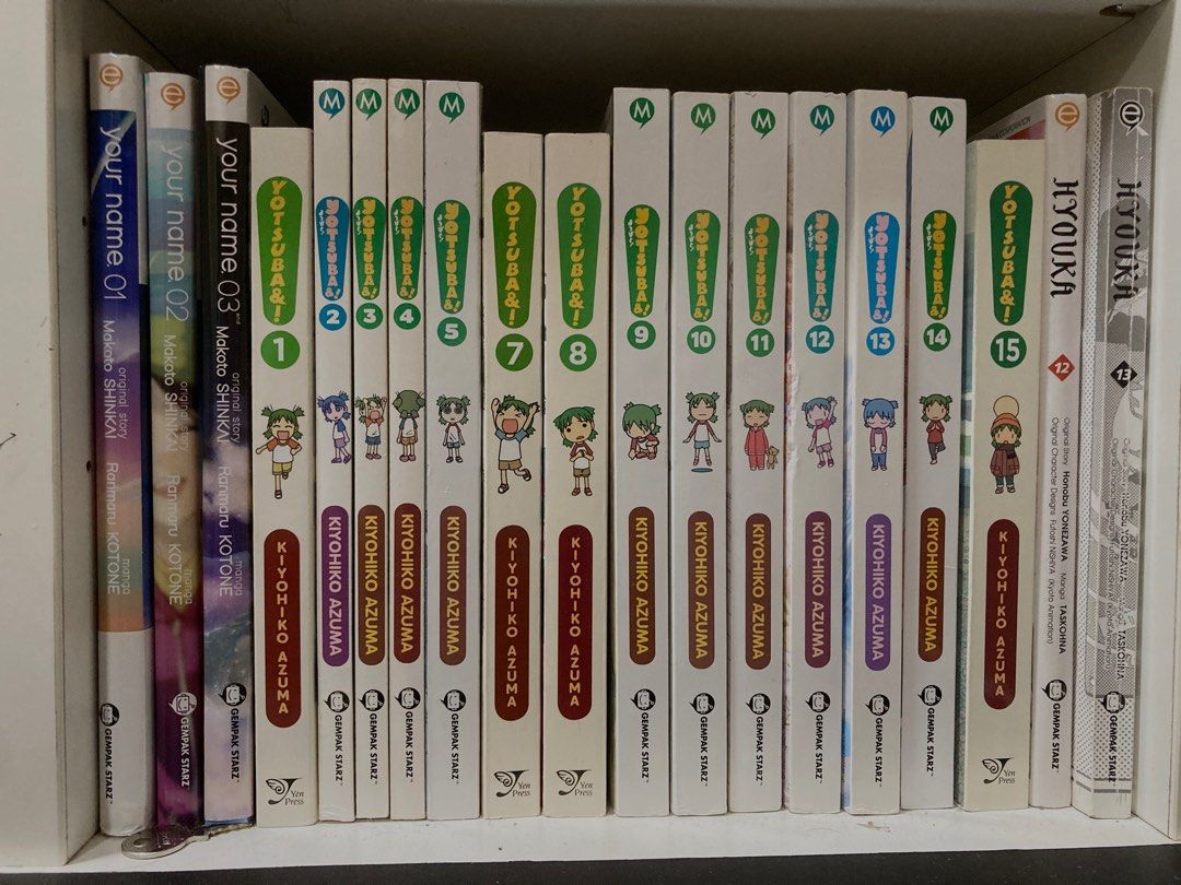 yotsuba&! manga, Hobbies & Toys, Books & Magazines, Comics & Manga on ...