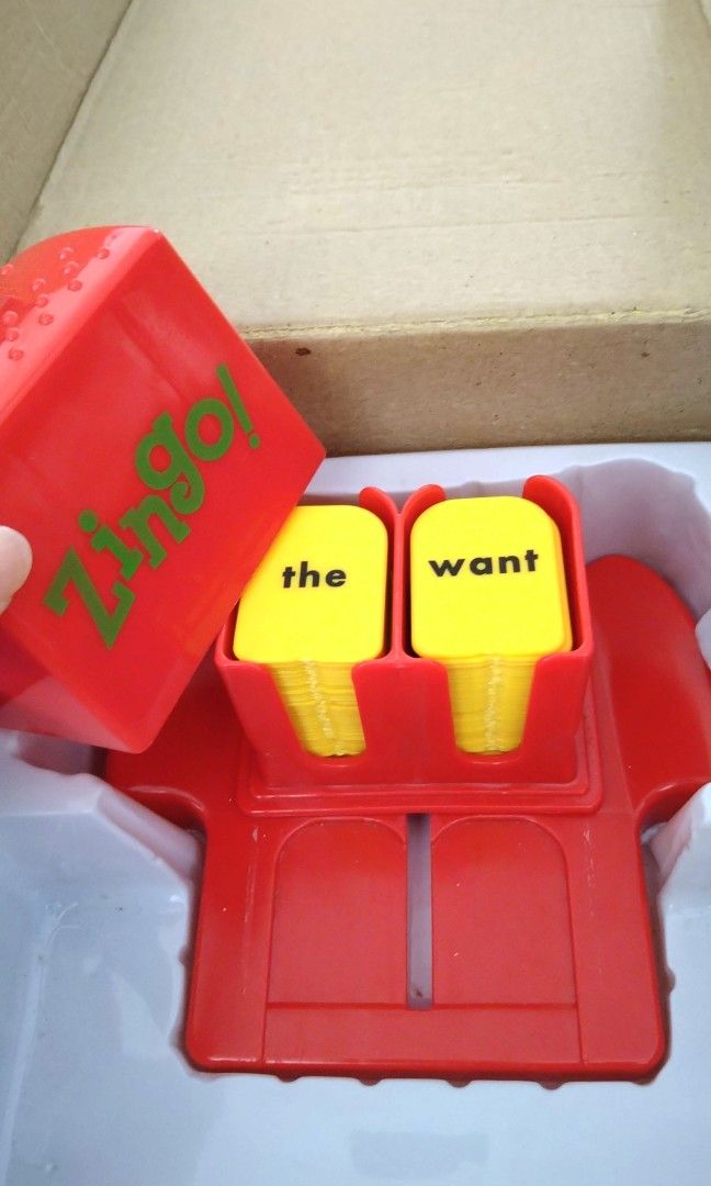 Zingo Sight Words Game, Hobbies & Toys, Toys & Games on Carousell