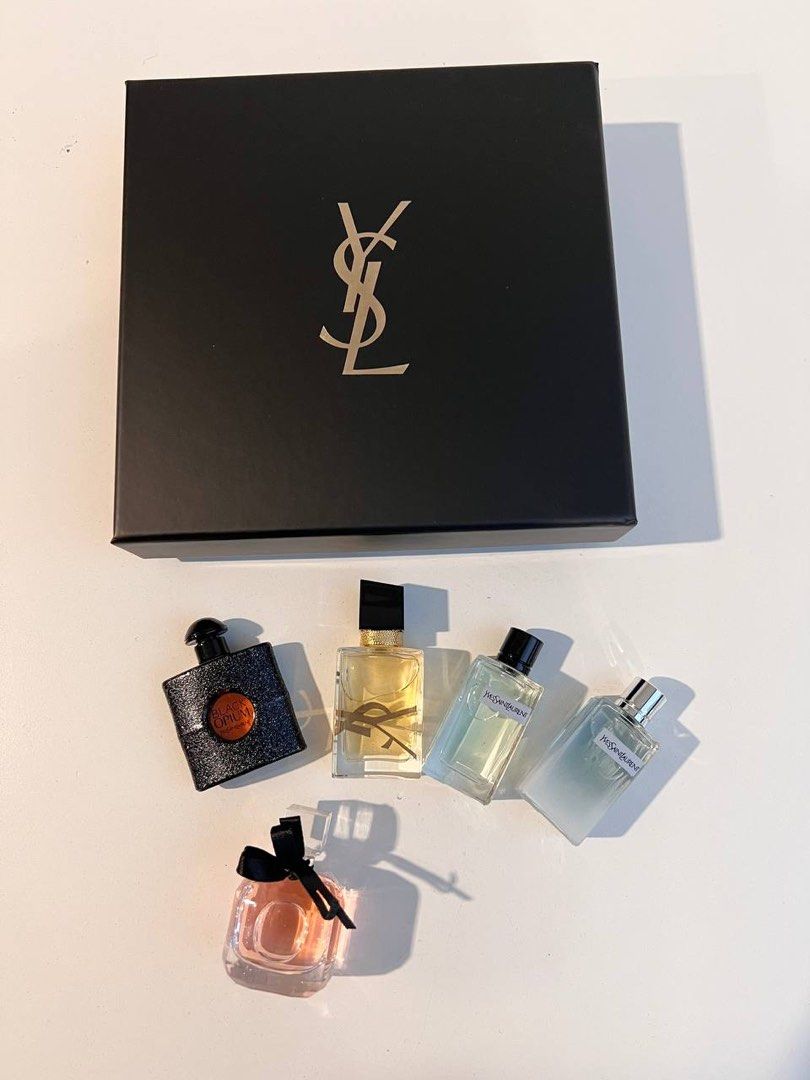 [ORIGINAL] AUTHENTIC READY STOCK YSL BLACK BOX 5IN1 SET PERFUME FOR ...