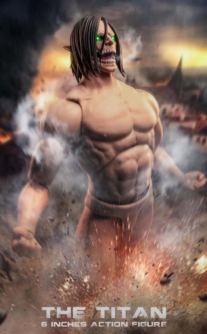 1/12 The Titan Full Figure Set (AD-001) / The Titan Armored Titan (CT ...