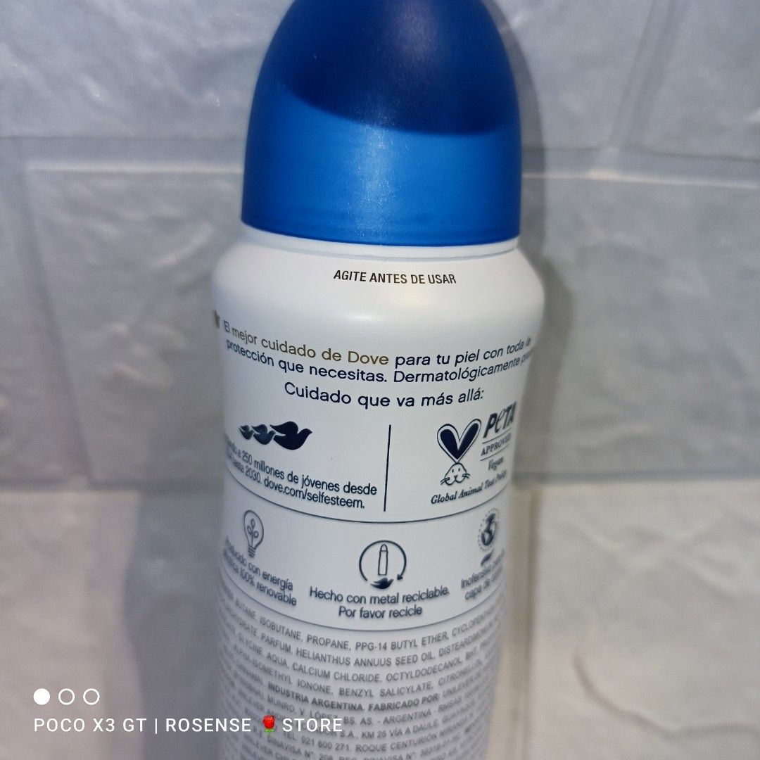 150ml 48 hours Dove Moisturising Cream Deodorant Spray Pink Go Fresh ...