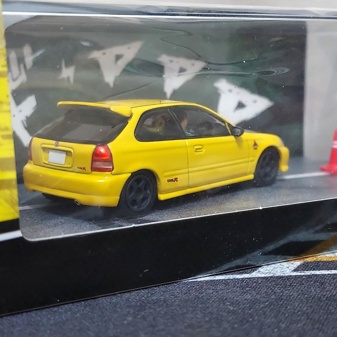 1/64 Initial D Todo School Spoon Sports tuned Honda Civic Type-R EK9 ...
