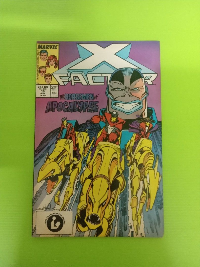 1st cover team app of Horsemen Of Apocalypse ! X-Factor #19 ( Walter ...