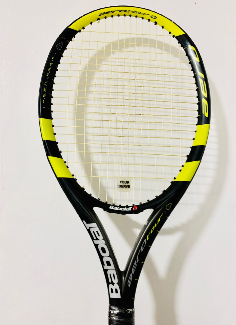 #37 BABOLAT AERO TOUR +, Sports Equipment, Sports & Games, Racket and ...