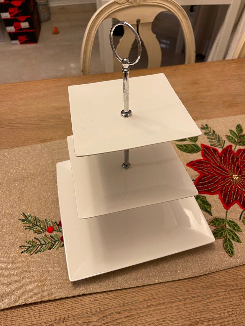 3 Tier Cake / Sandwich Stand, Furniture & Home Living, Kitchenware ...