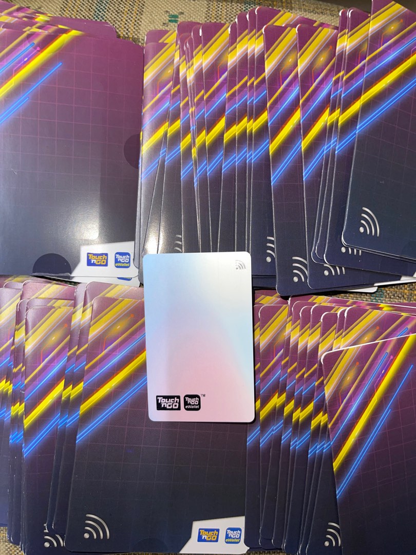 (400pcs) TNG NFC CARD TOUCH N GO Card, Men's Fashion, Watches ...