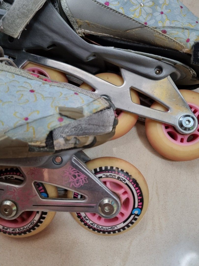 76mm Roller blade wheels x8. Micro maxfit roller blade, Sports ...