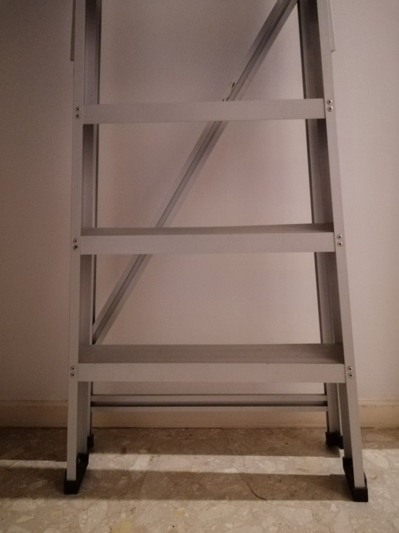 9-Step Ladder Aluminium, Furniture & Home Living, Home Improvement ...