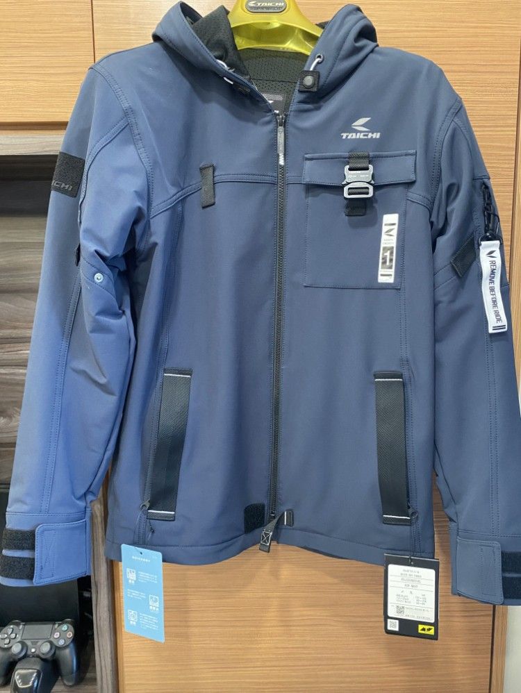 日本 太極 防摔衣 RS TAICHI RSJ335 QUICK DRY PARKA ASH NAVY, 他的時尚, 外套、夾克、大衣在旋轉拍賣