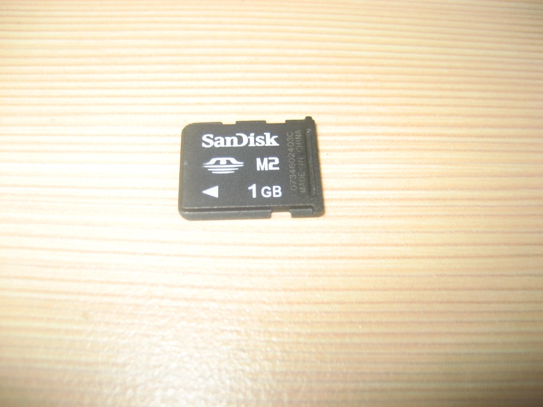 🌟🌟🌟 💯%原裝 Sandisk M2 Memory Card 1GB 記憶卡 💯%Work 💥 正常可用 💥 實物拍照 💥 不設議價 NO ...