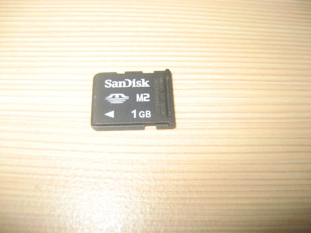 🌟🌟🌟 💯%原裝 Sandisk M2 Memory Card 1GB 記憶卡 💯%Work 💥 正常可用 💥 實物拍照 💥 不設議價 NO ...