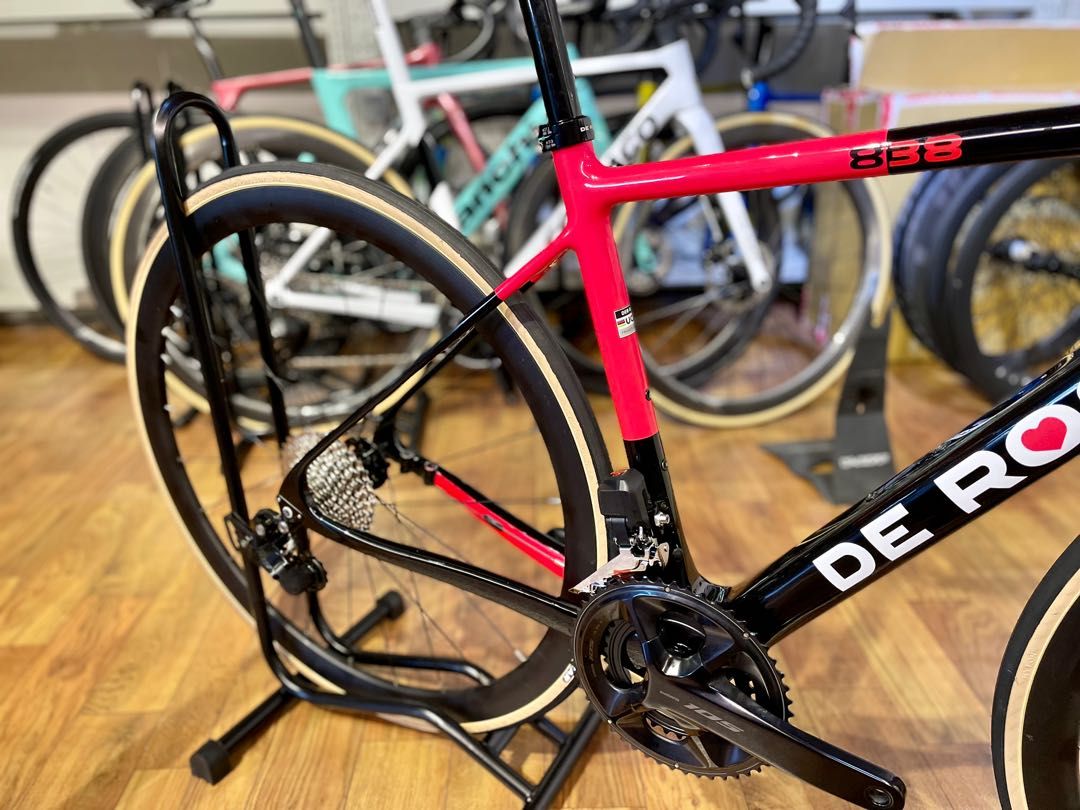最抵全新 Derosa 838 / 105電變 德羅薩 全內走公路車Road Bike Carbon Frame, 運動產品, 單車及配件 ...