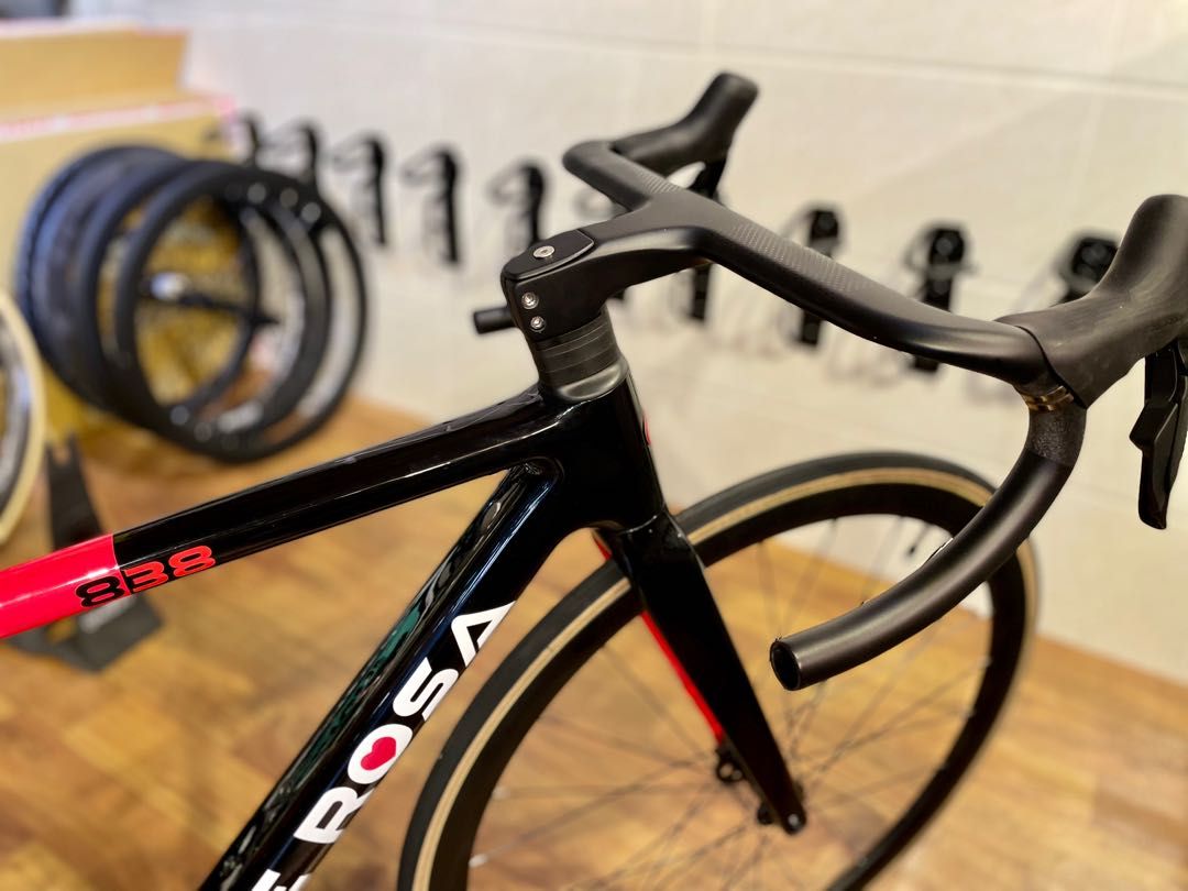 最抵全新 Derosa 838 / 105電變 德羅薩 全內走公路車Road Bike Carbon Frame, 運動產品, 單車及配件 ...