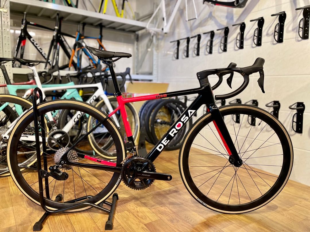 最抵全新 Derosa 838 / 105電變 德羅薩 全內走公路車Road Bike Carbon Frame, 運動產品, 單車及配件 ...