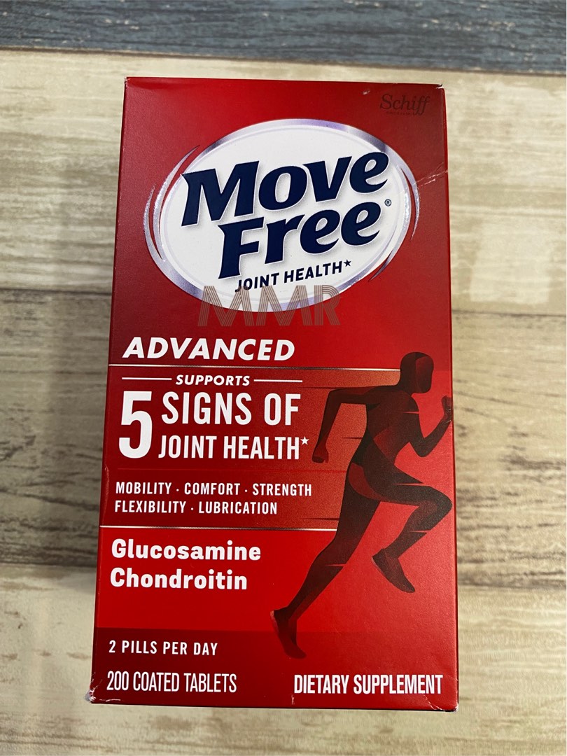 美國版 Move Free 200粒, 健康及營養食用品, 健康補充品, 健康補充品 - 維他命及補充品 - Carousell