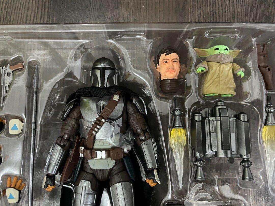 日版 S.H.Figuarts SHF Star Wars Mandalorian Grogu 星球大戰 曼達洛人 古古, 興趣及遊戲, 玩具 ...
