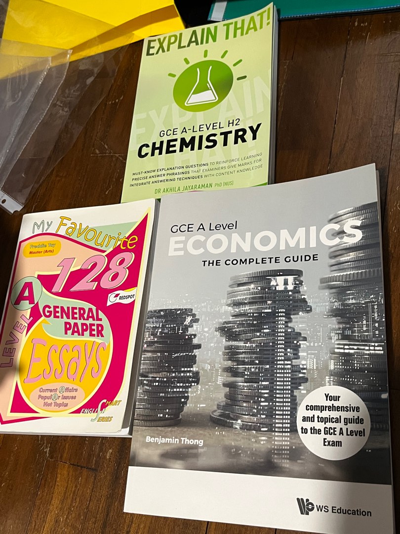 A level GP, Econs, Chemistry guide books, Hobbies & Toys, Books ...