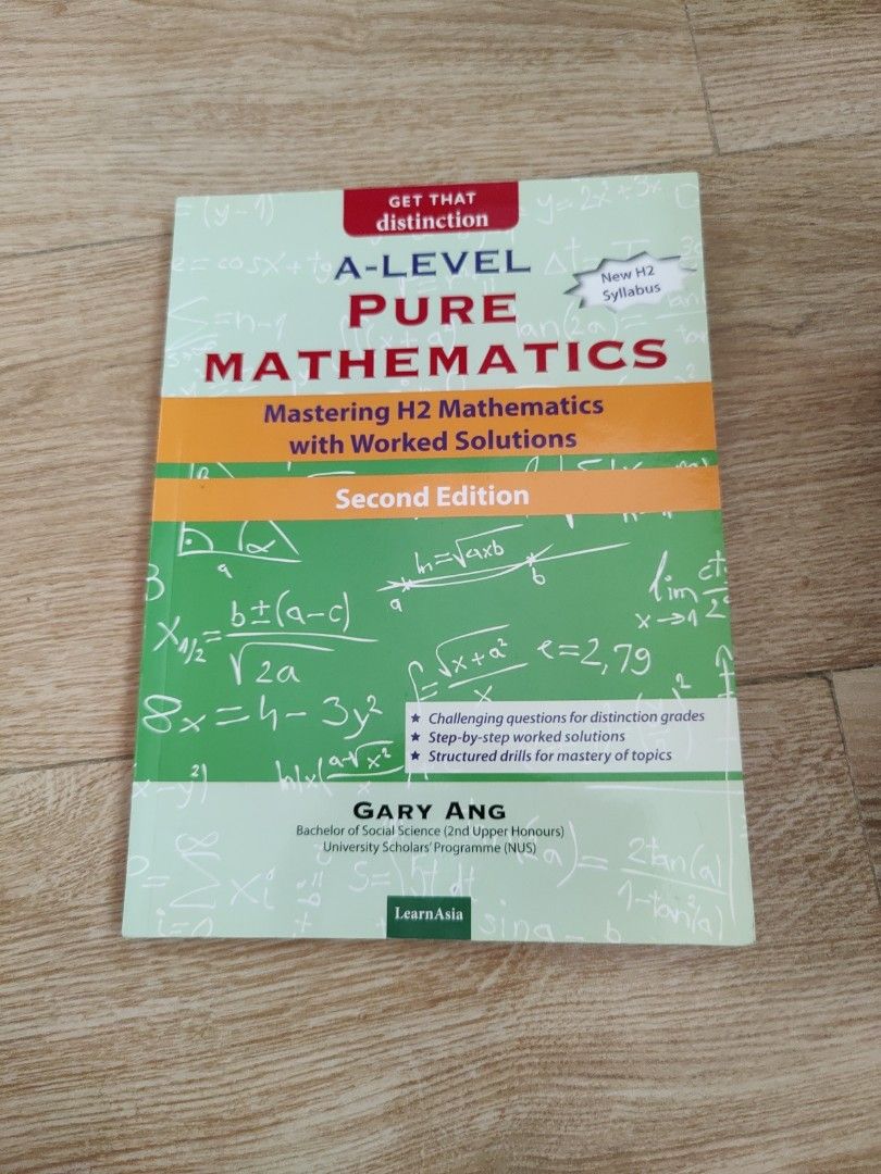 A Level H2 Math with Worked solutions, Hobbies & Toys, Books ...