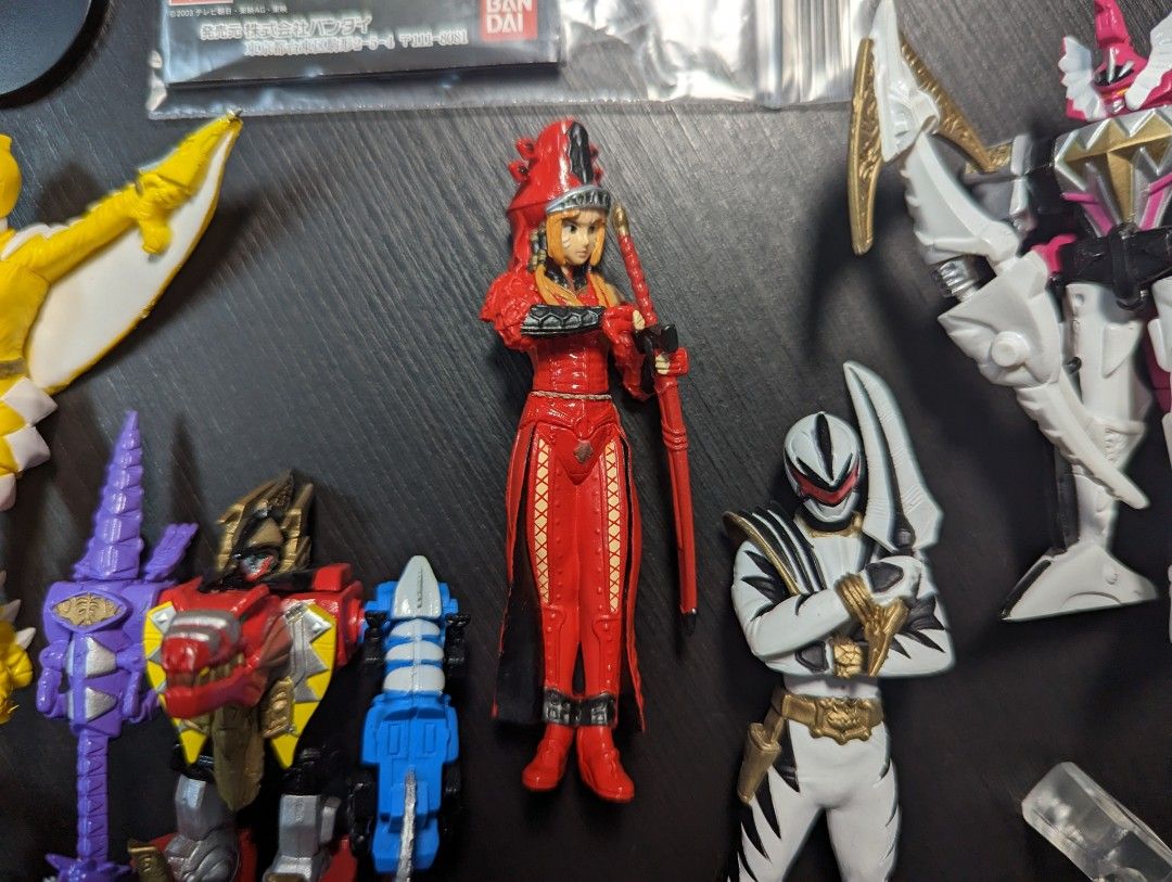 BANDAI GASHAPON HG Super Sentai Bakuryuu Sentai Abaranger Complete Set ...