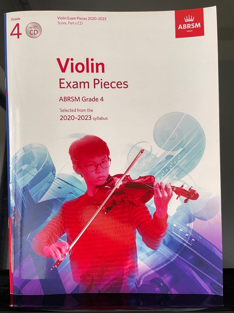 Abrsm Grade 4 Violin Exam Pieces 2020-2023 syllabus, Hobbies & Toys, Music & Media, Music Scores ...