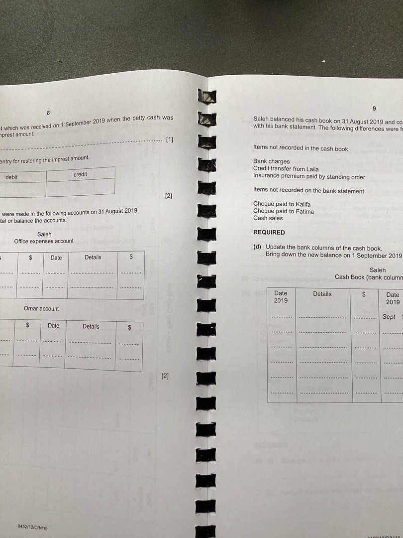Account IGCSE Past Year Paper, Hobbies & Toys, Books & Magazines ...