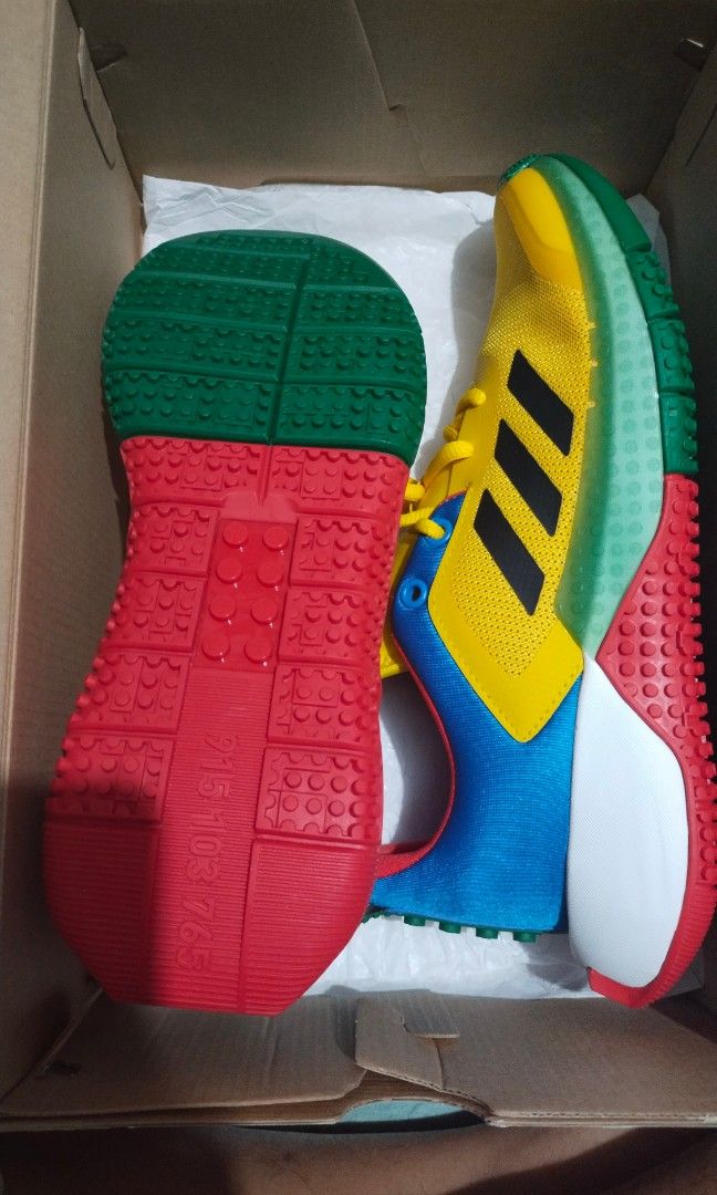 Adidas Lego shoes Edition, Men's Fashion, Footwear, Sneakers on Carousell