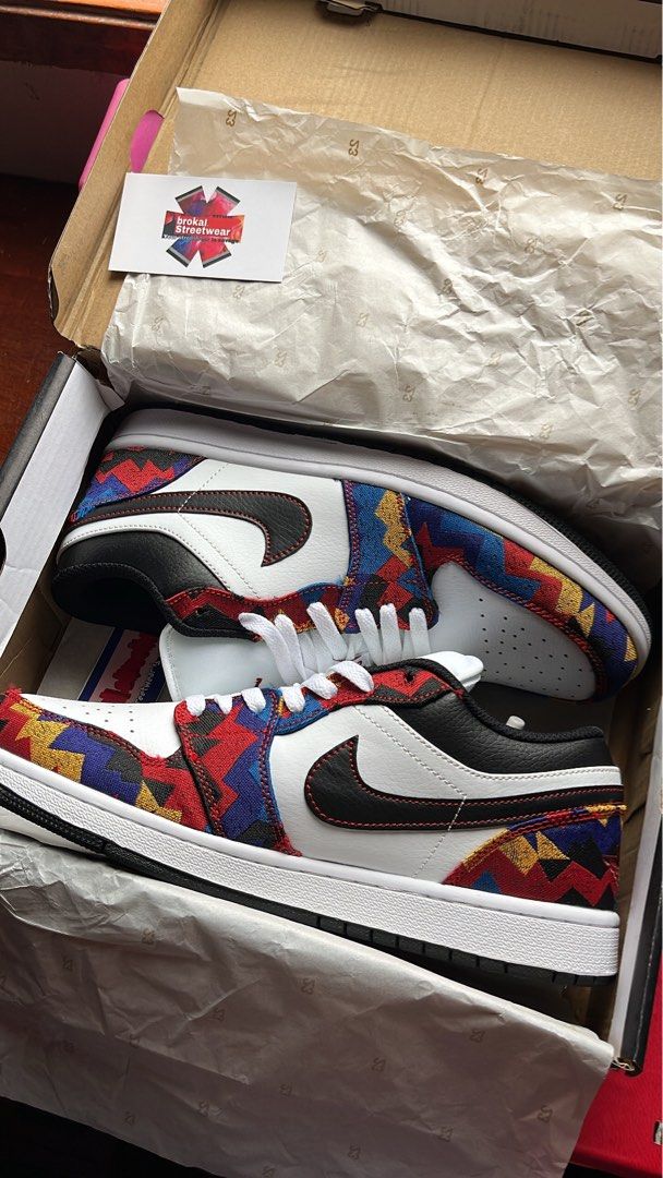 AIR JORDAN 1 LOW NOTHING BUT NET, Men's Fashion, Footwear, Sneakers on ...